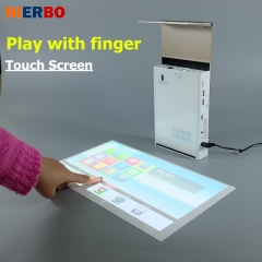 HC20 Finger Touch Projector DLP LED 3D Pen Writing Touch Screen Play 3D ...